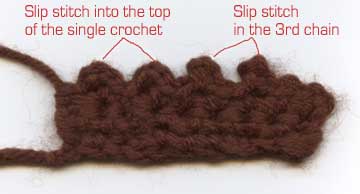 Picot Stitch. How to make it neat.